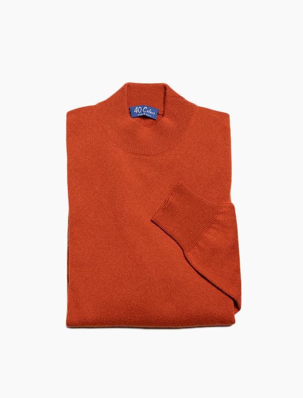 Men's Knitwear | Colourful Wool & Cashmere Jumpers Tagged "rust" - 40 ...